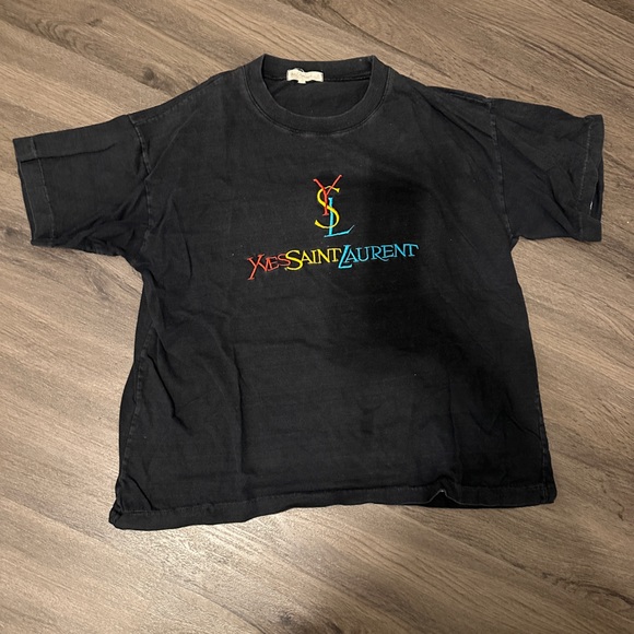 Yves Saint Laurent | Tops | Ysl Vintage Tee | Poshmark